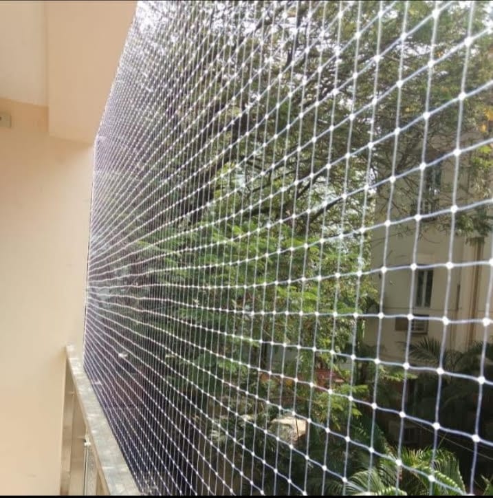 Sliding Bird Net for Balcony | pigeon net in Gurgaon Delhi Noida